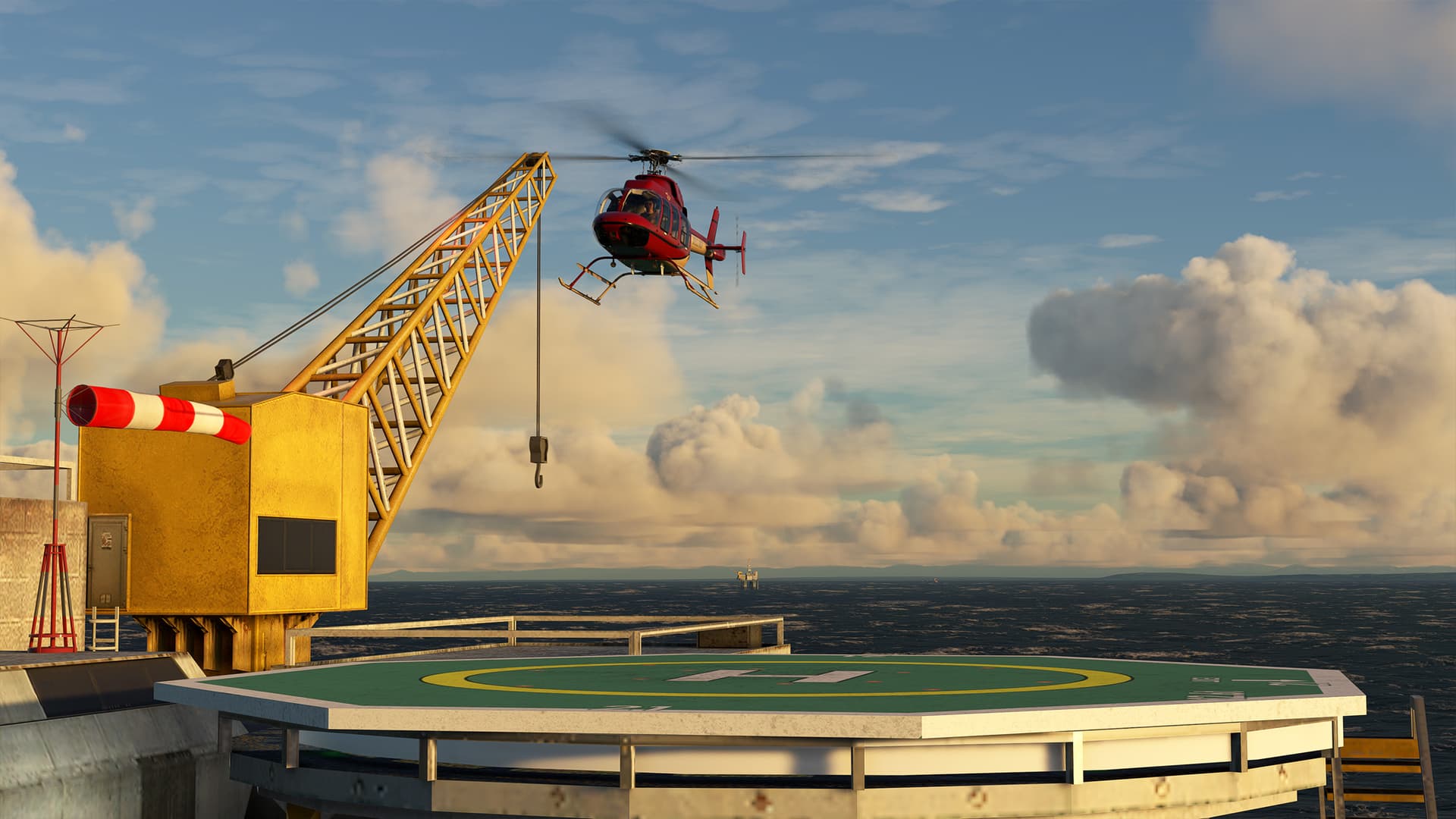 Oil Rigs updated with landable helipad ( CA & AK ) - Airports - Microsoft Flight Simulator Forums