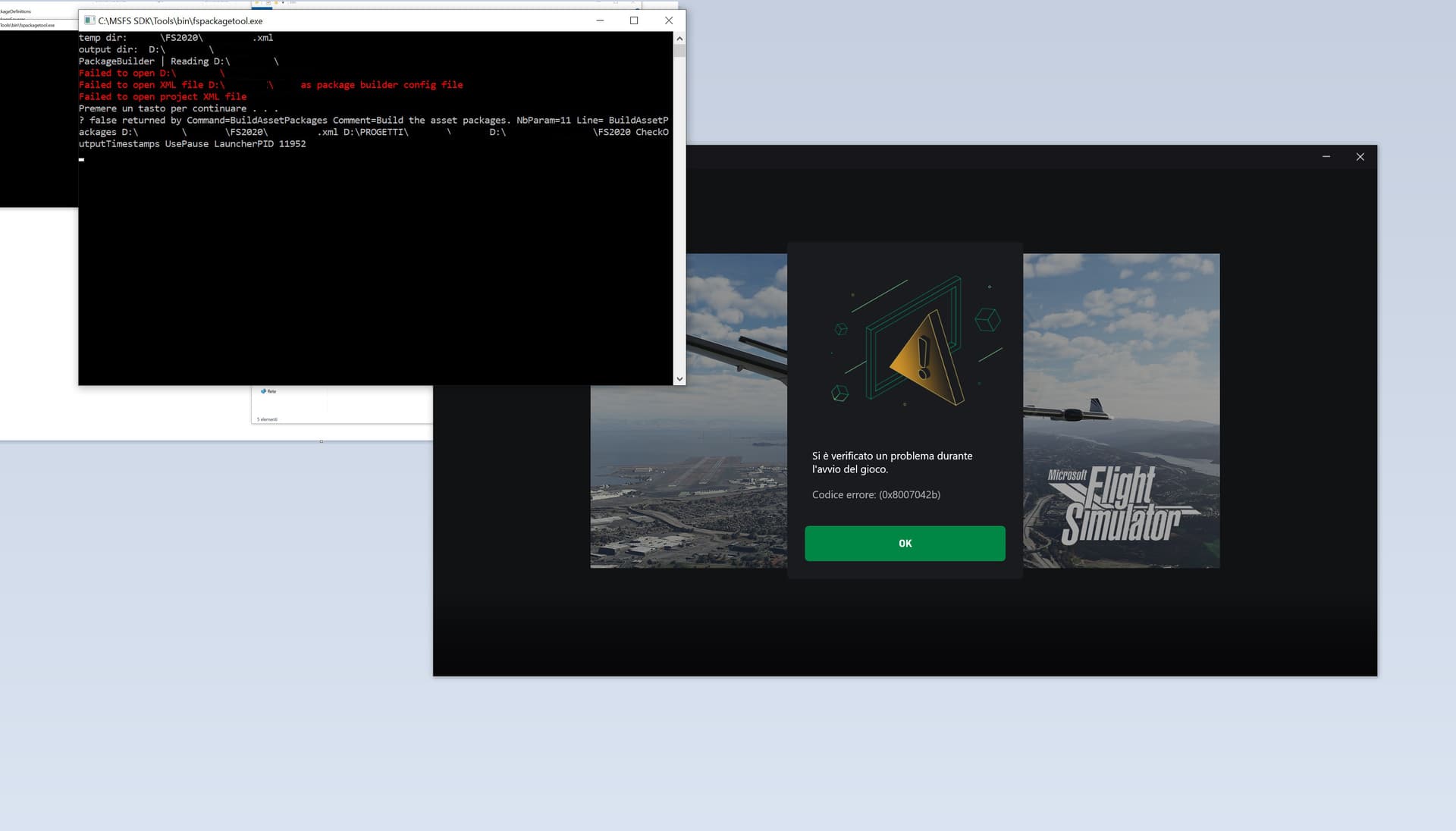New compile error - SDK - Microsoft Flight Simulator Forums