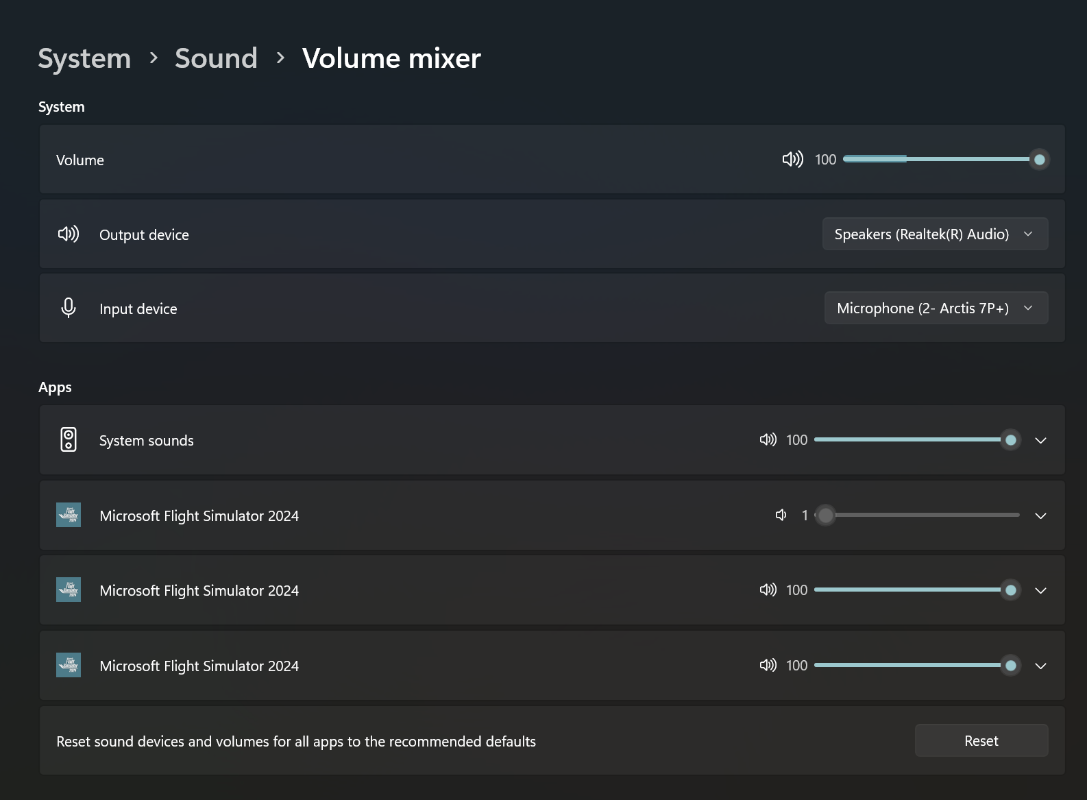 MSFS 2024 - Cockpit audio missing in A320V2 ( And multiple instances of MSFS2024 in Windows ...