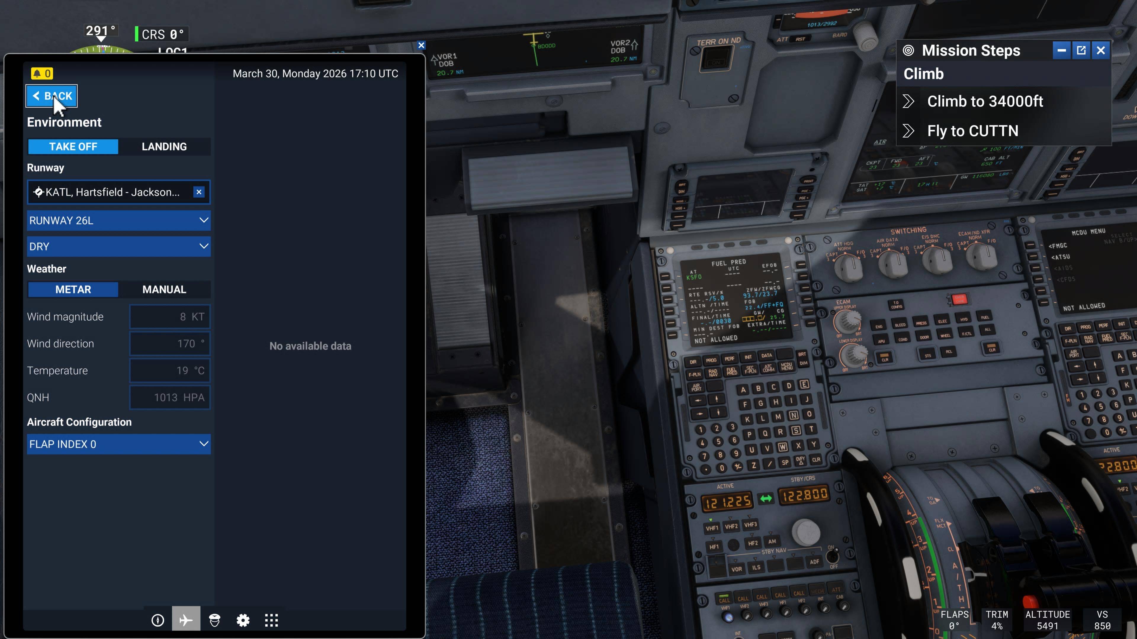 PS5 Flight Performance menu in the EFB freezes the game every time ...