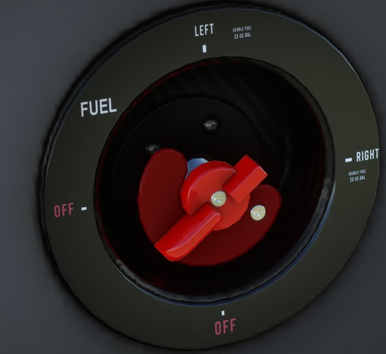 NX Cub Labels on Fuel Tank Selector Missing - Resolved - Microsoft ...