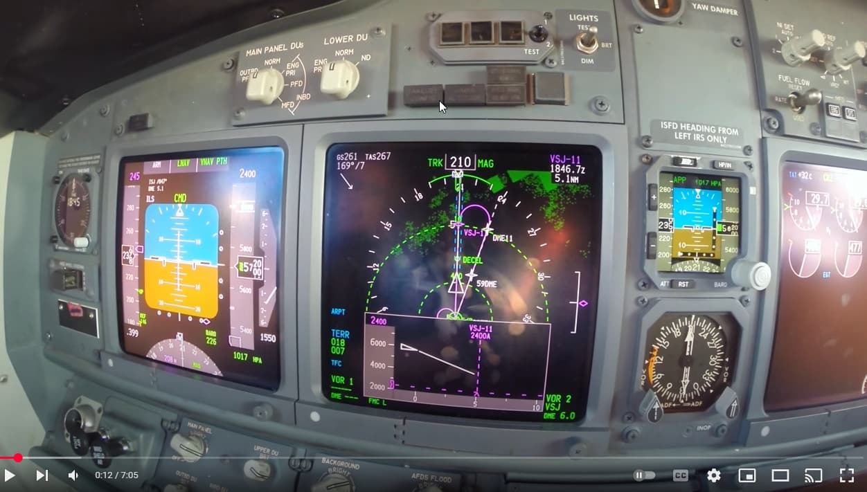 VSD (vertical situation display) button in 737 doesn't work - Aircraft ...