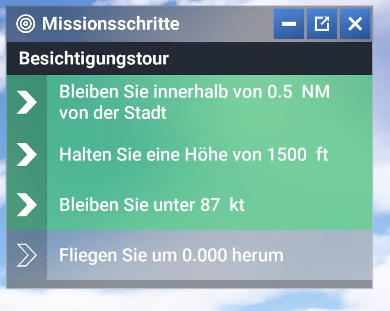 "Fliegen Sie um 0.000 herum" - Language Localization - Microsoft Flight ...