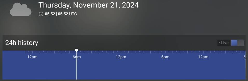 Weather UI erroneous time stamp error - Weather & Live Weather ...