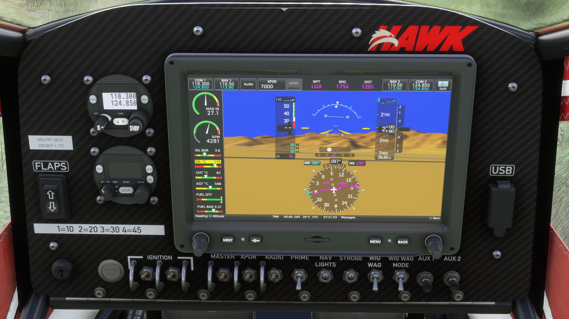 Hawk Arrow II Full Throttle Bug - Aircraft & Systems - Microsoft Flight ...