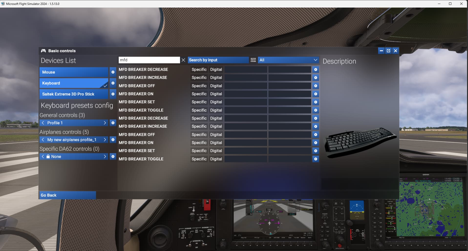 G1000 / G1000NXI - Mapping for MFD controls missing since SU2 Beta in ...