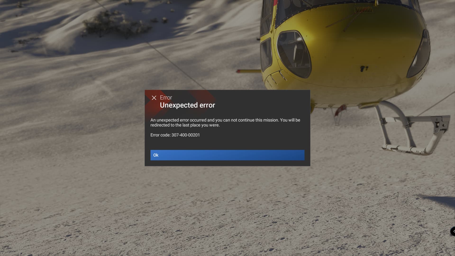 Helicopters are bouncing and jumping around causing instant crashes ...