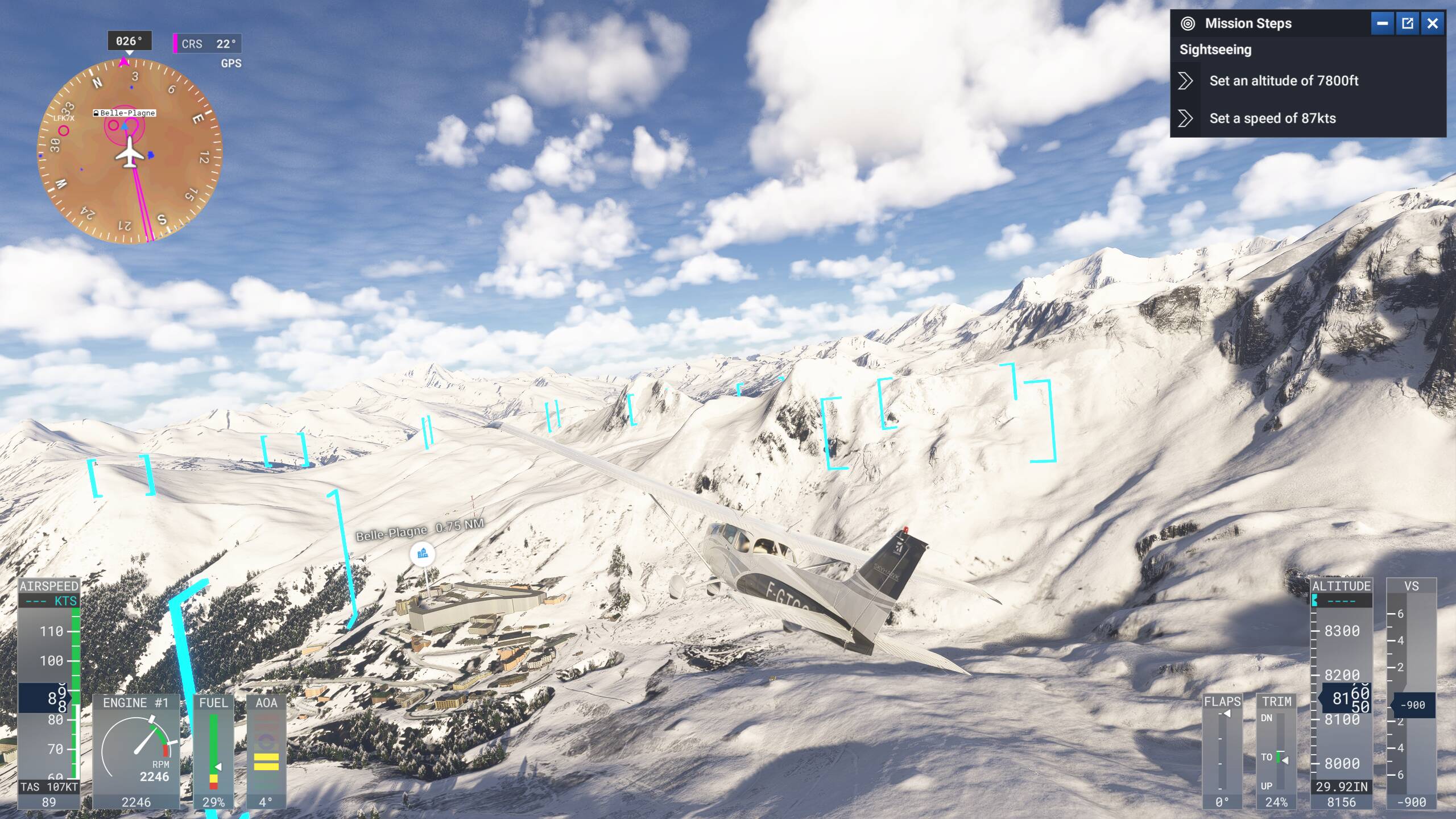 Issues with Flight Path Visual Assistance in Career Mode - User ...