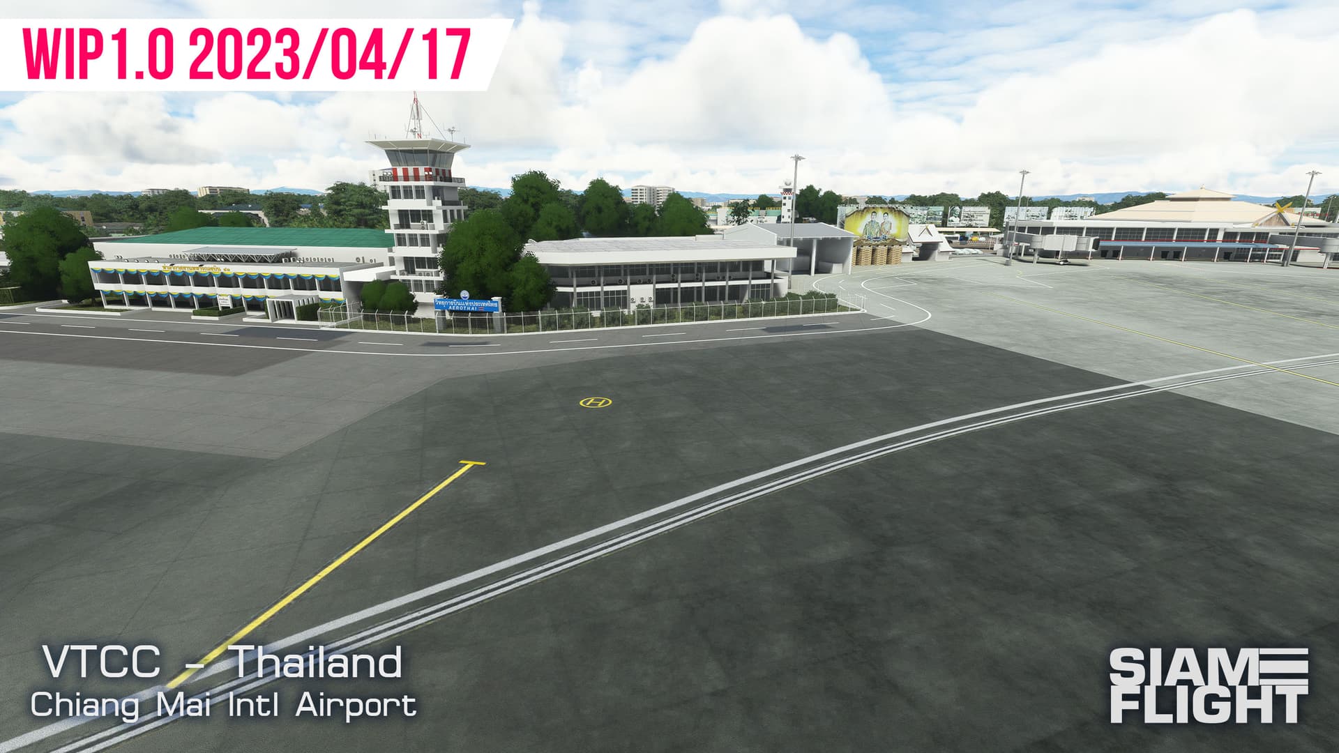 [DevDiary] VTCC/CNX Chiang Mai Intl Airport MSFS | SiamFlight ...