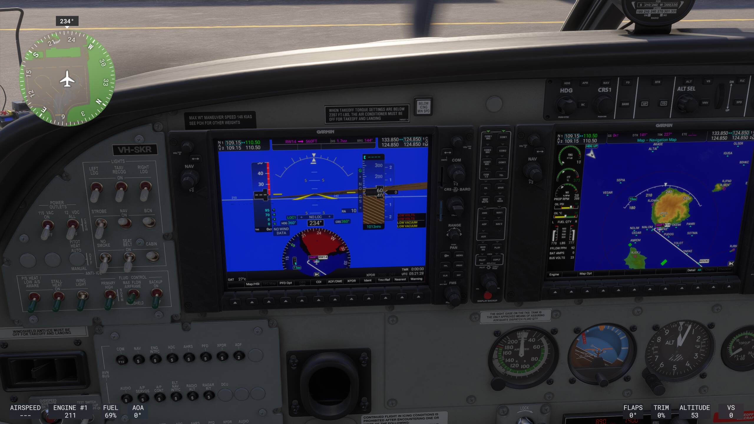 G1000 SVT terrain view not working properly - Resolved - Microsoft ...
