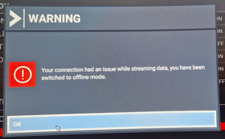 Low bandwidth Message - Connection Lost - Switched Offline - #796 by ...