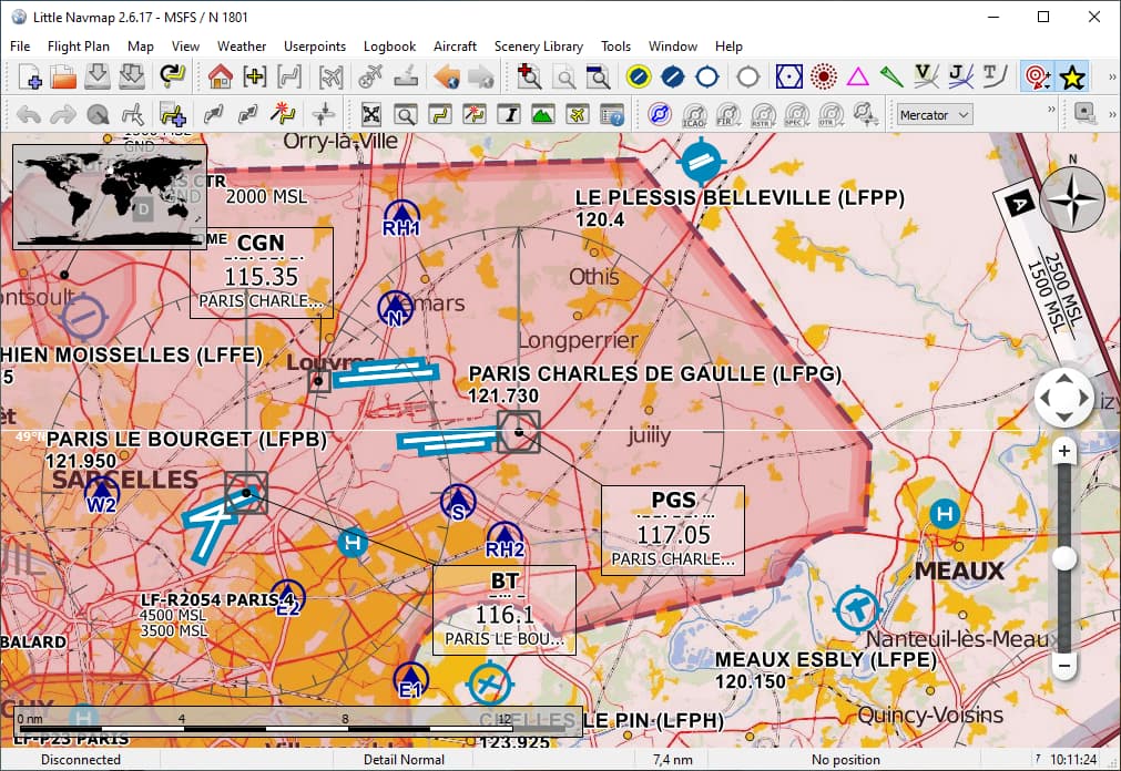 VFR Map for Little Navmap - #80 by AmbitiousPilots - Tools & Utilities ...