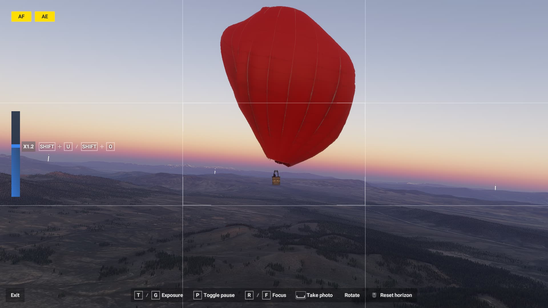 Hot air balloon visual issues in photo mode - Aircraft & Systems ...
