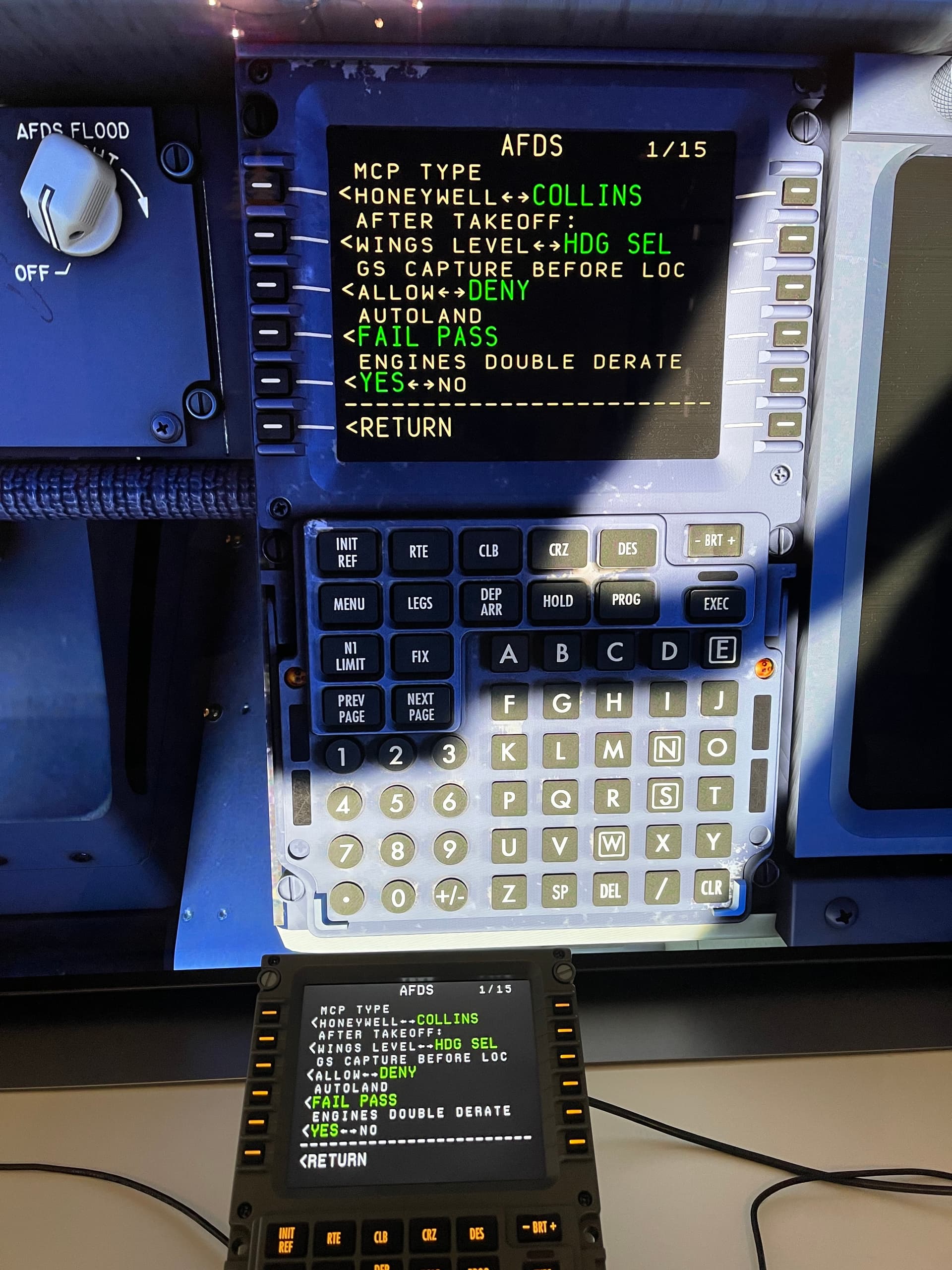 Cockpit Master - CDU for PMDG 737NG - Hardware & Peripherals ...