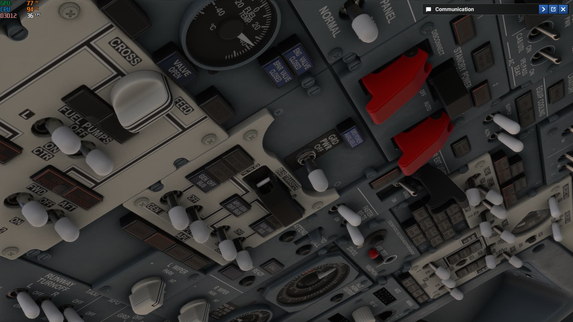 Asobo 737 MAX - Button Backlighting Is Extremely Dim During Daytime ...