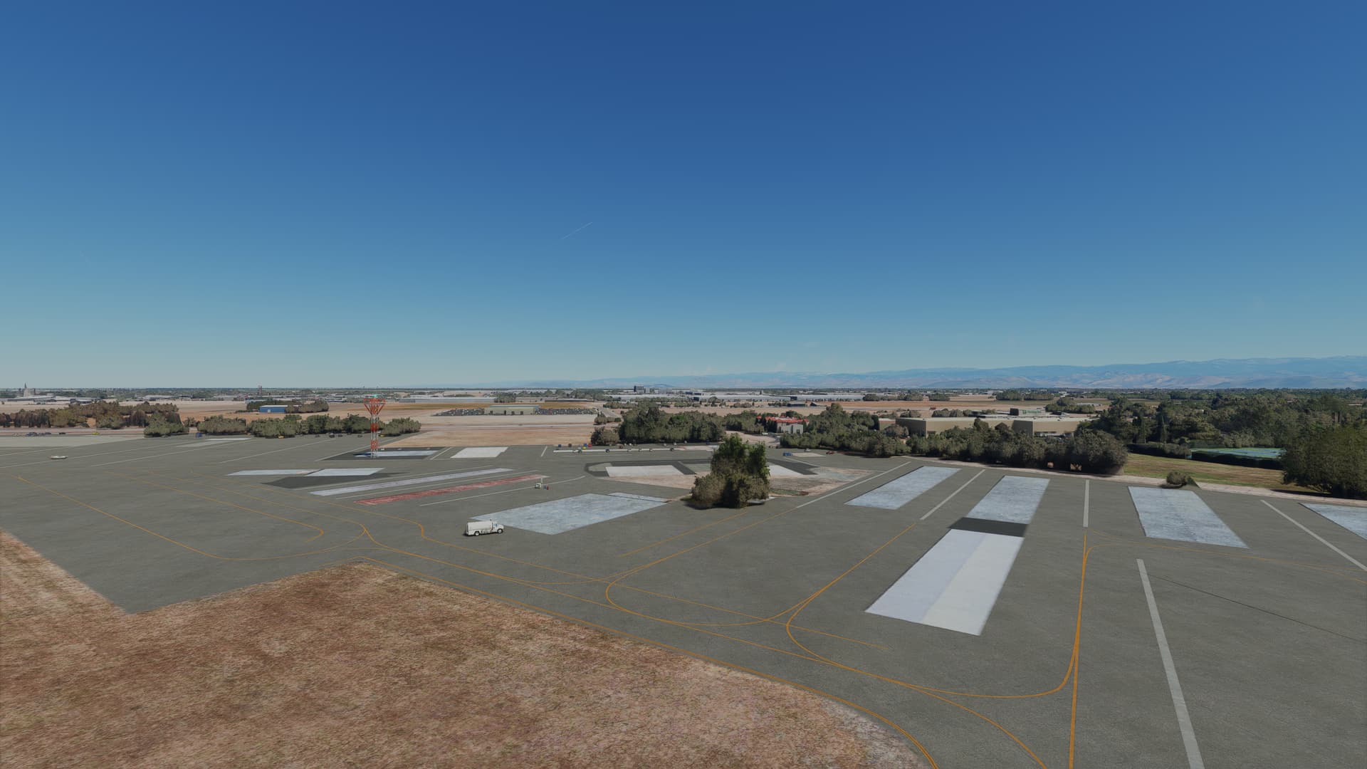 KVIS Airport Building Structures Completely Flat - Scenery and Airports ...
