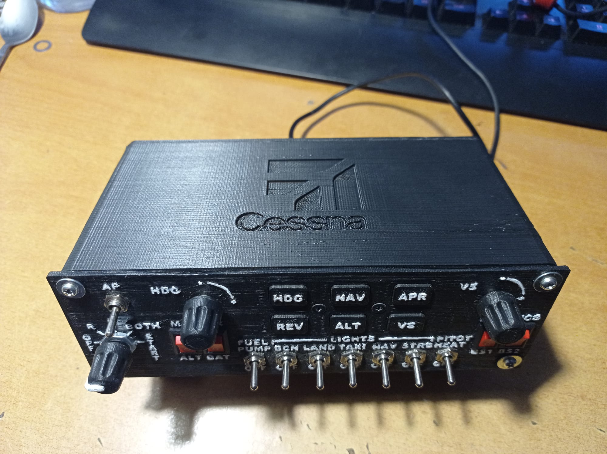 DIY Print 3D Cessna 172 panel - Home Cockpit Builders - Microsoft ...